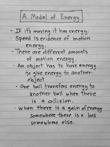 Focus on Energy: Motion Energy, Investigation 3A